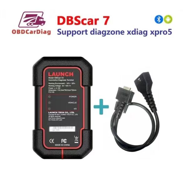 Launch dbscar VII dbscar 7 Support doip CAN FD protocol diagzone pro ...