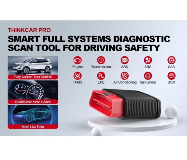 Thinkcar pro Flashed Diagzone XDIAG Version Code Reader Ediag mini ...